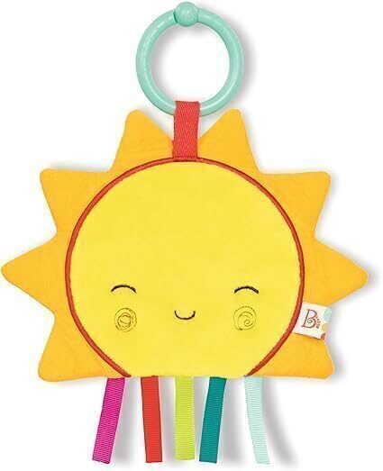 B. Toys Crinkly Sun Sensory Baby Toy - LOSANDA KIDS