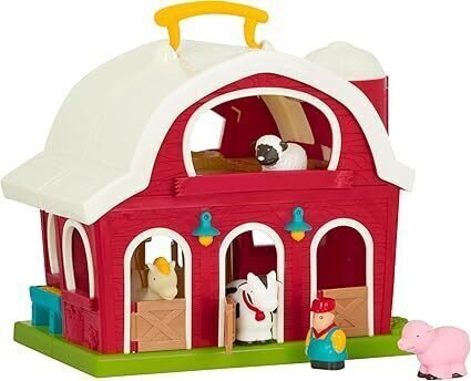 Battat Big Red Barn Playset - LOSANDA KIDS