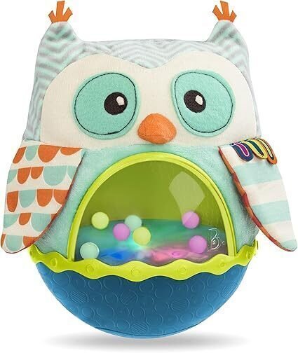 Soft Roly Poly Owl Glow - LOSANDA KIDS