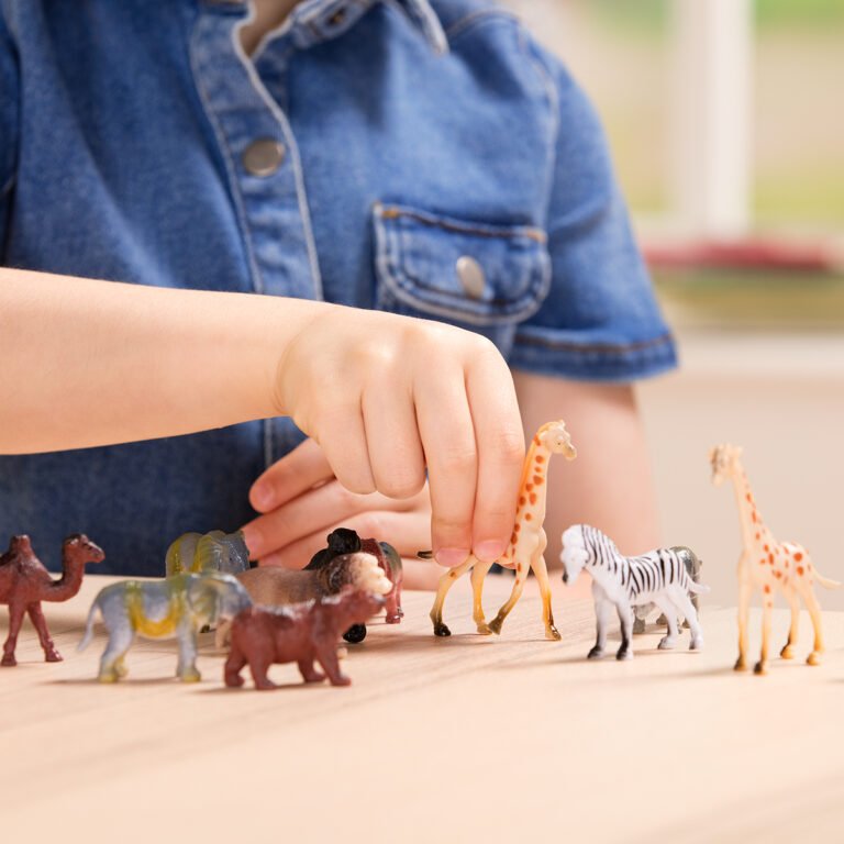 WILD ANIMALS IN TUBE 60 pcs Tubes - LOSANDA KIDS